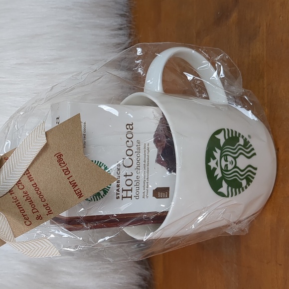Starbucks | Dining | Starbucks Ceramic Coffee Mug Hot Cocoa Gift Set ...
